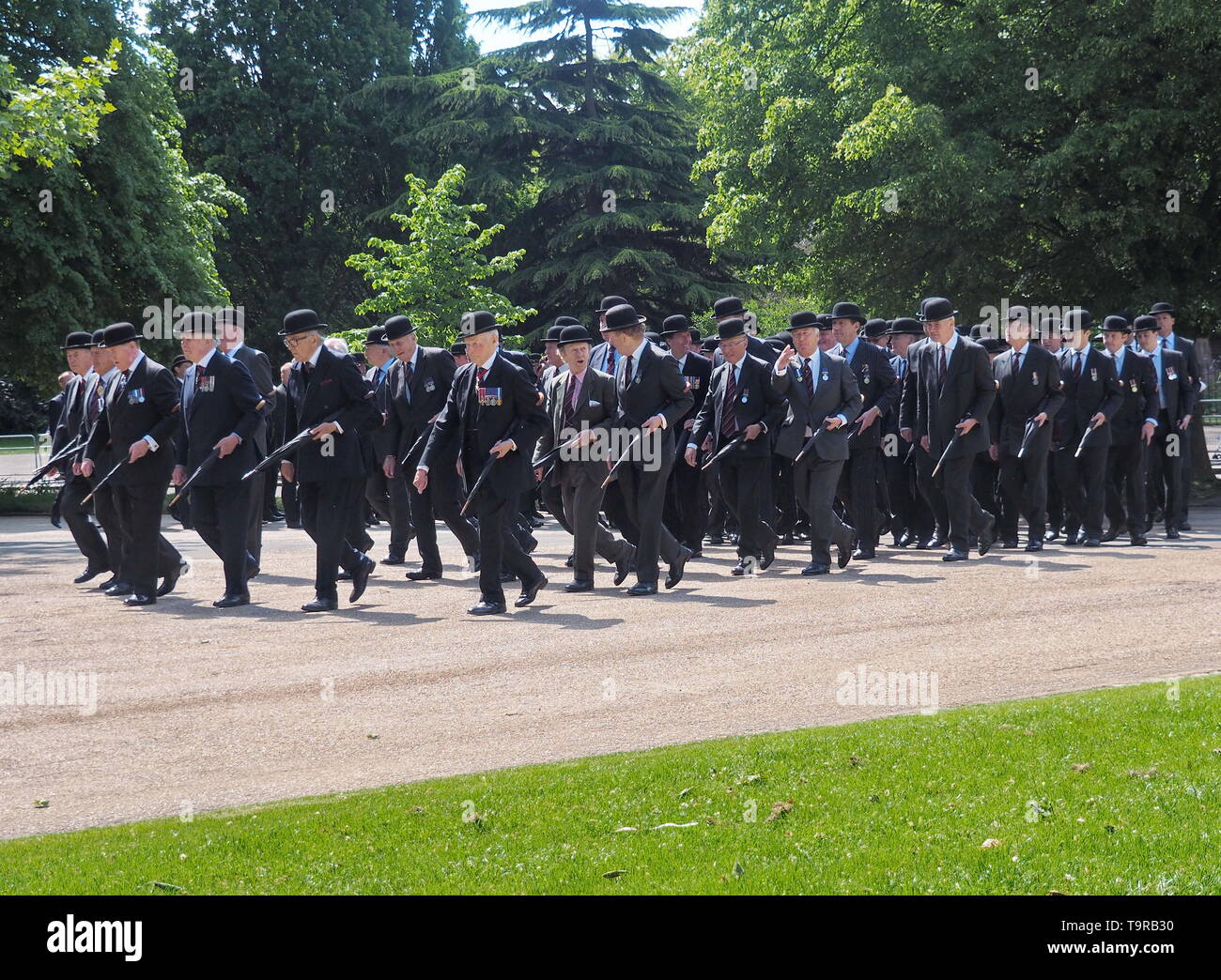 London, England, U.K.- May 12, 2019: 94th annual parade of the Combined ...