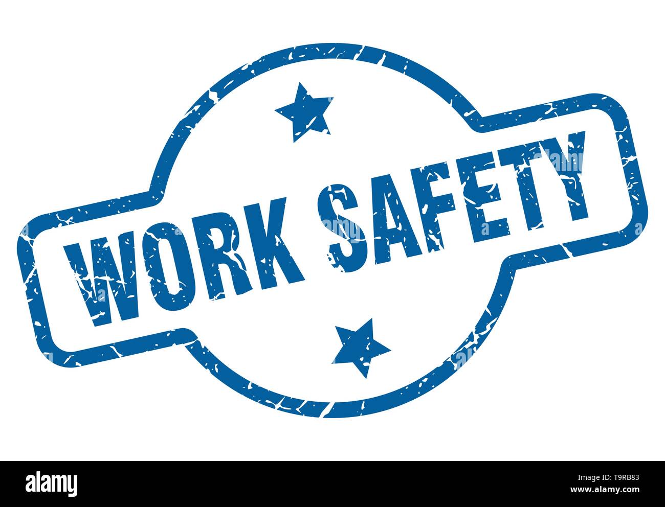 work safety vintage stamp. work safety sign Stock Vector Image & Art ...