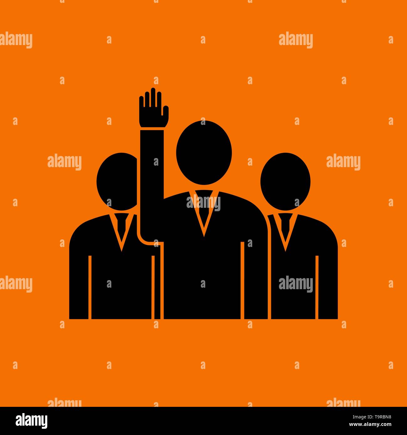 Black men vote Stock Vector Images - Alamy