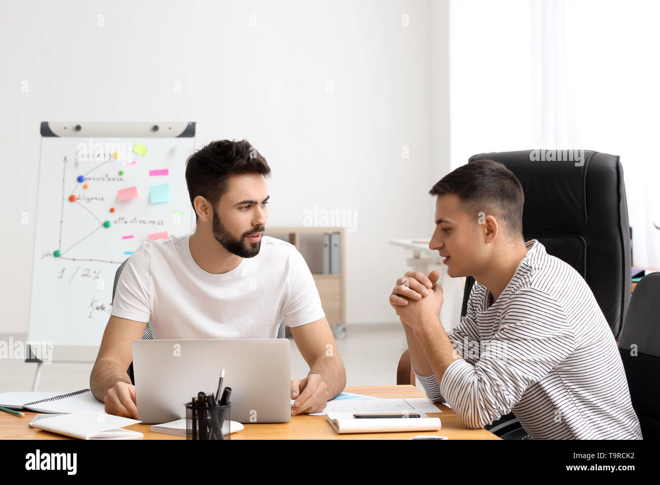 Portrait men in conference hall hi-res stock photography and images - Alamy