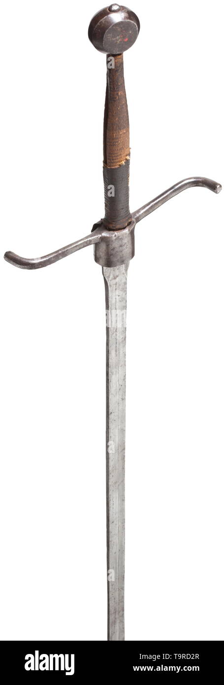 A German late-Gothic boar sword, first quarter of the 16th century ...
