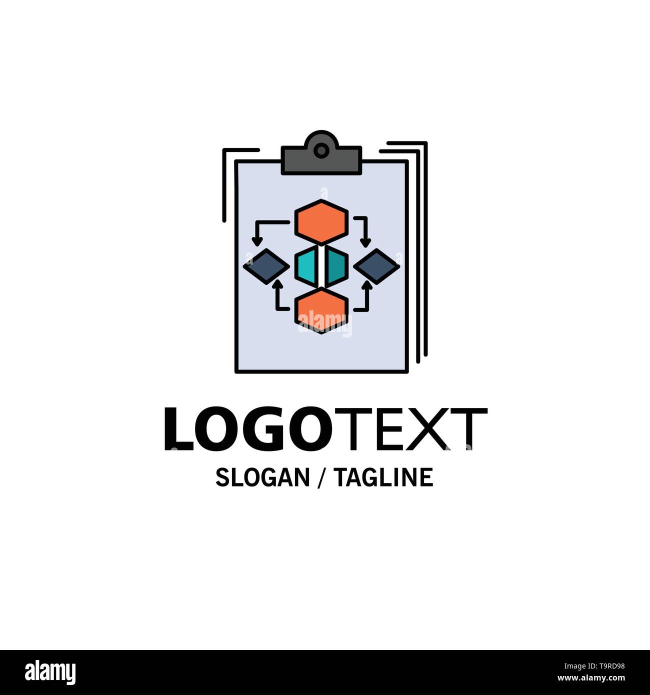 Flow process Stock Vector Images - Alamy