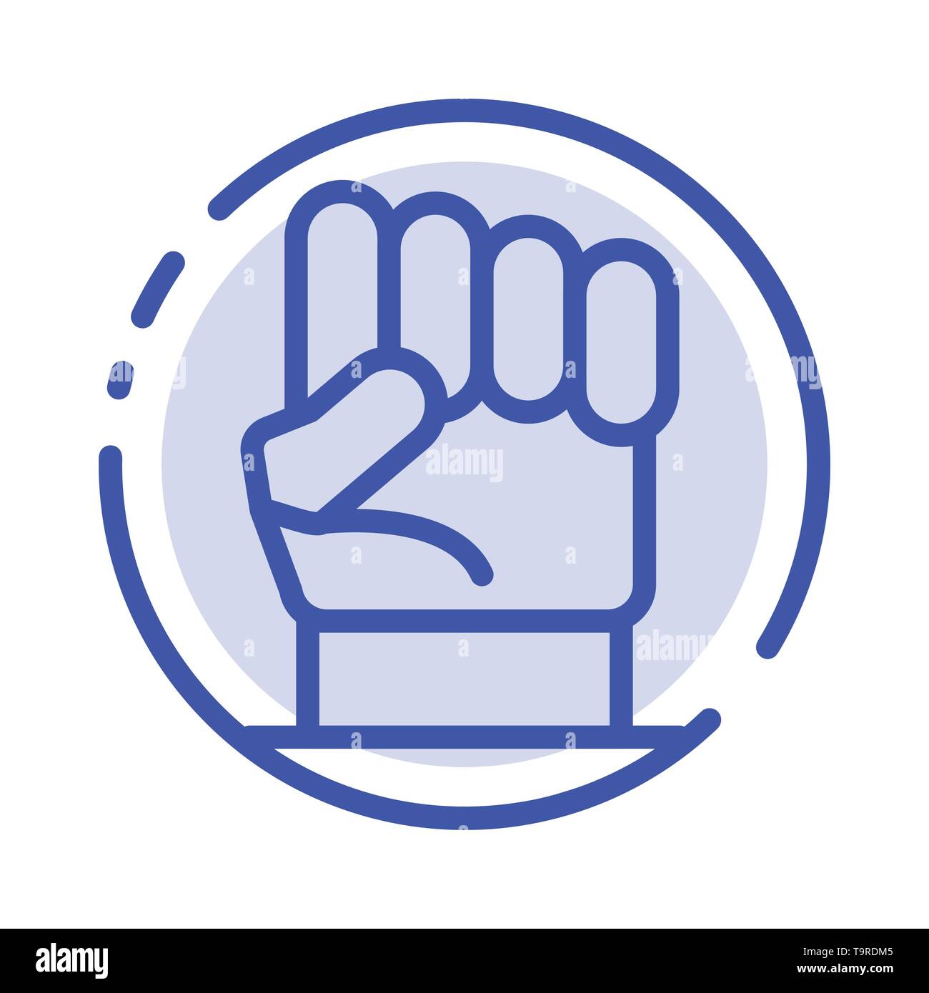Freedom hand Stock Vector Images - Alamy