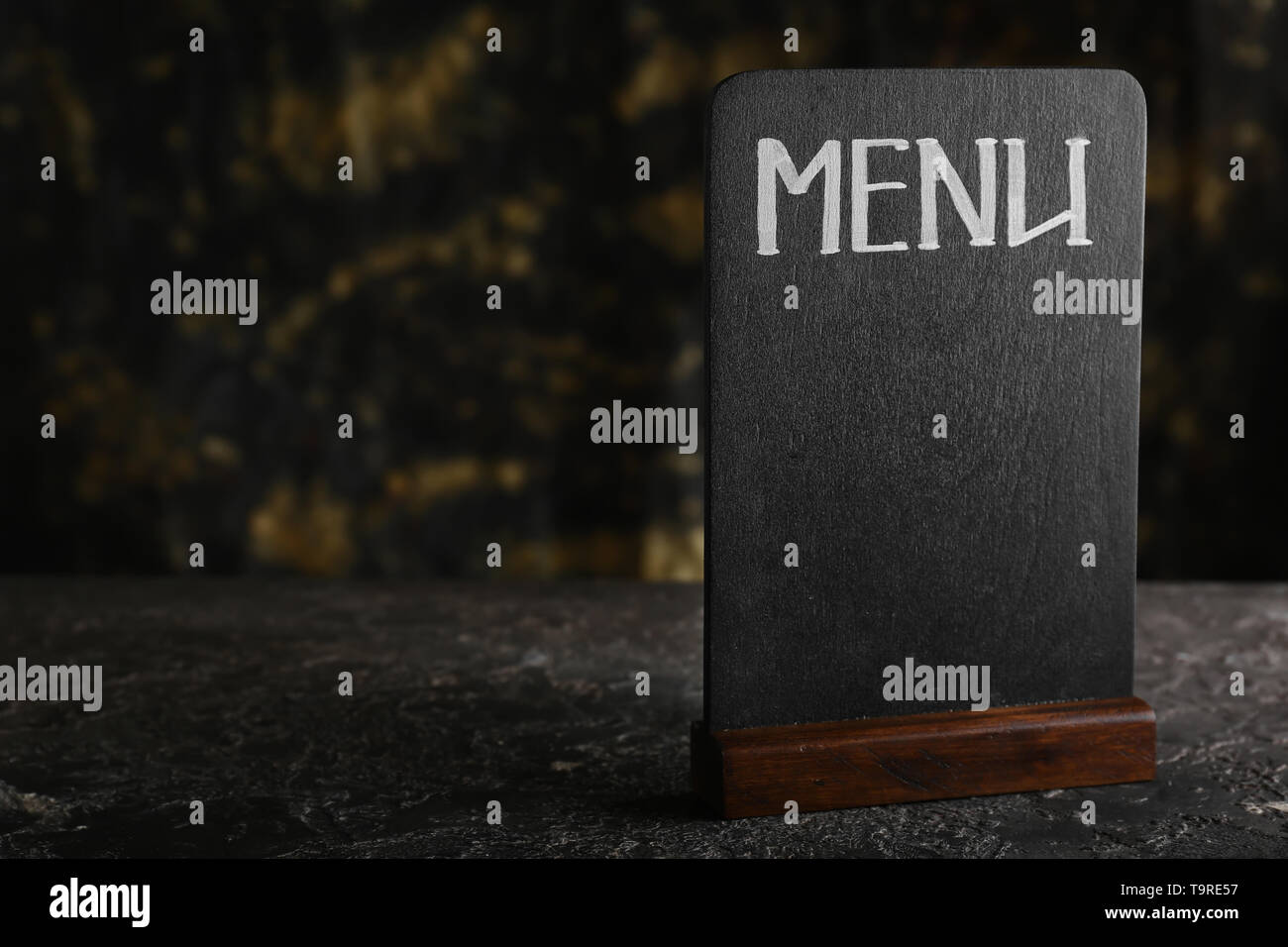 Order menu board hi-res stock photography and images - Alamy
