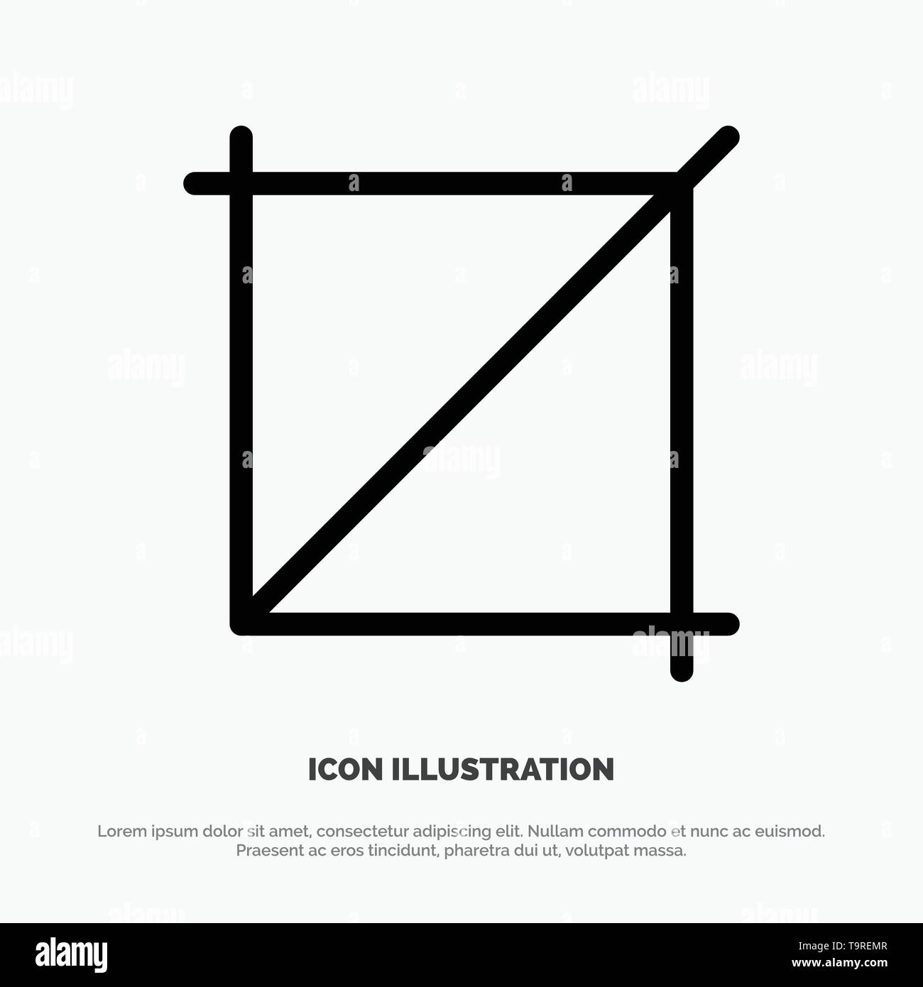 Crop scissors Stock Vector Images - Alamy