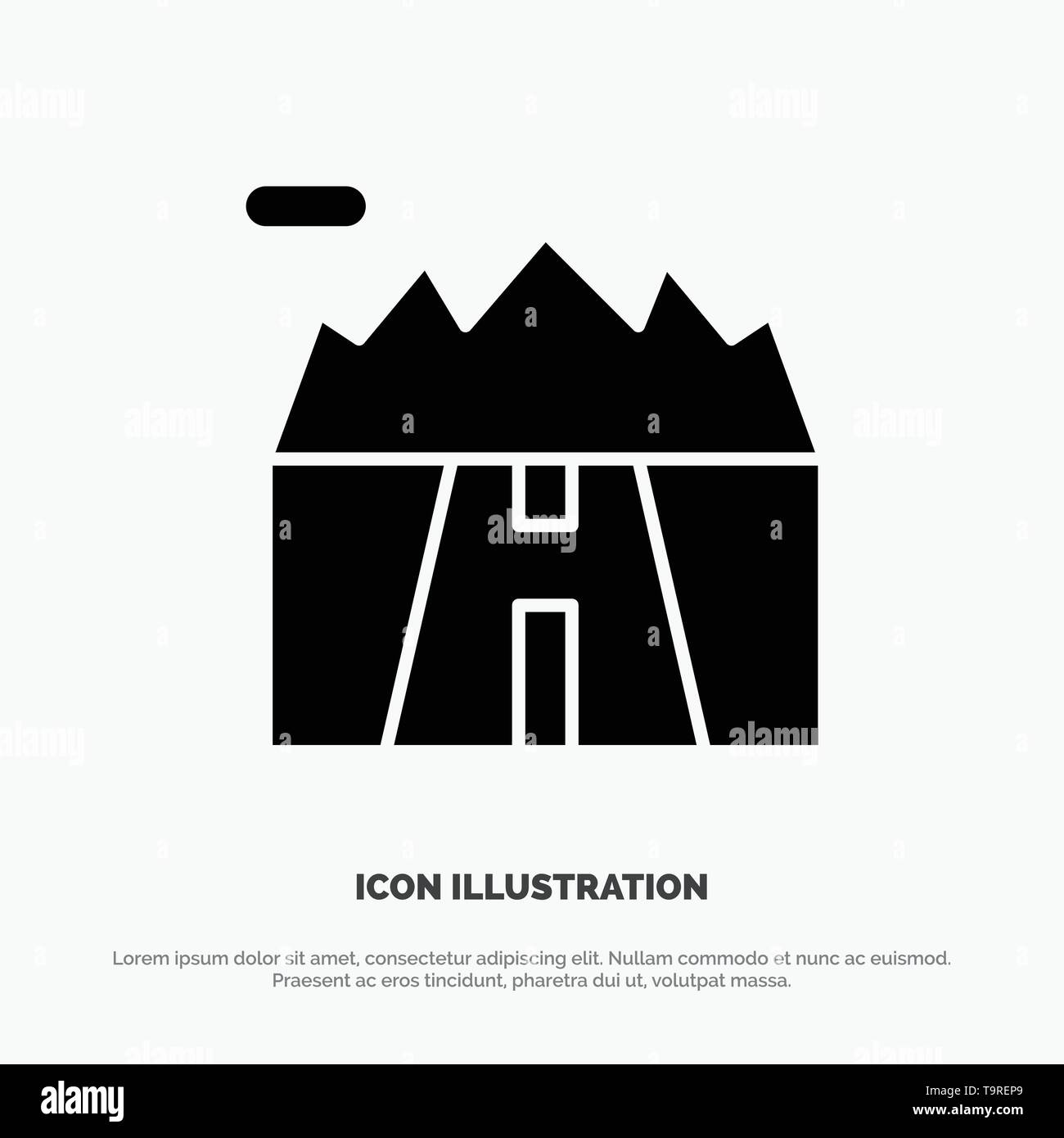 Use iconic road view Stock Vector Images - Alamy