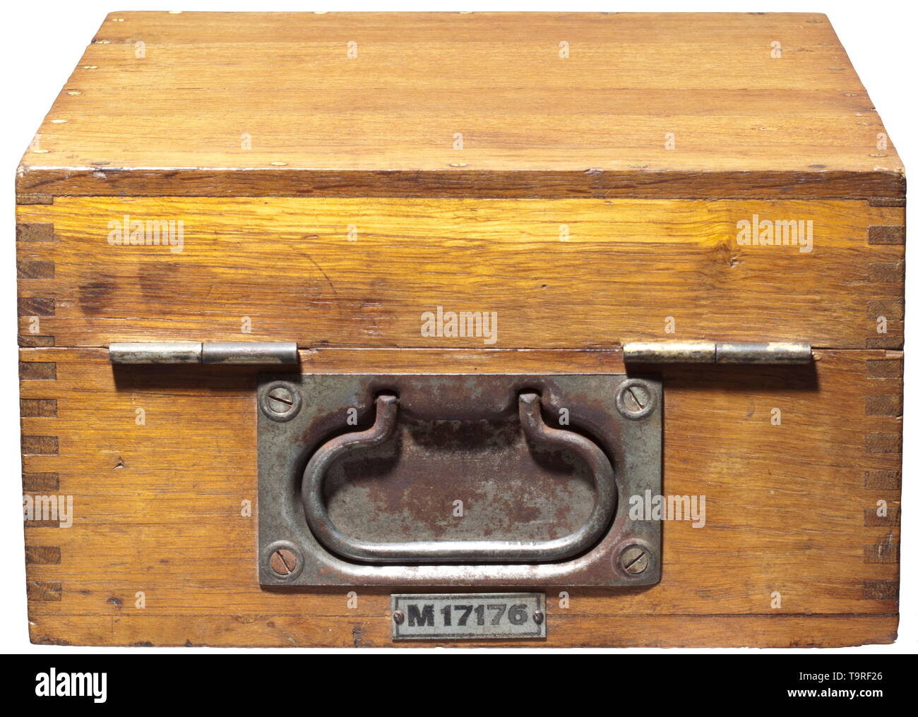 A four-rotor "Enigma" cipher machine, navy issue, in the original ...