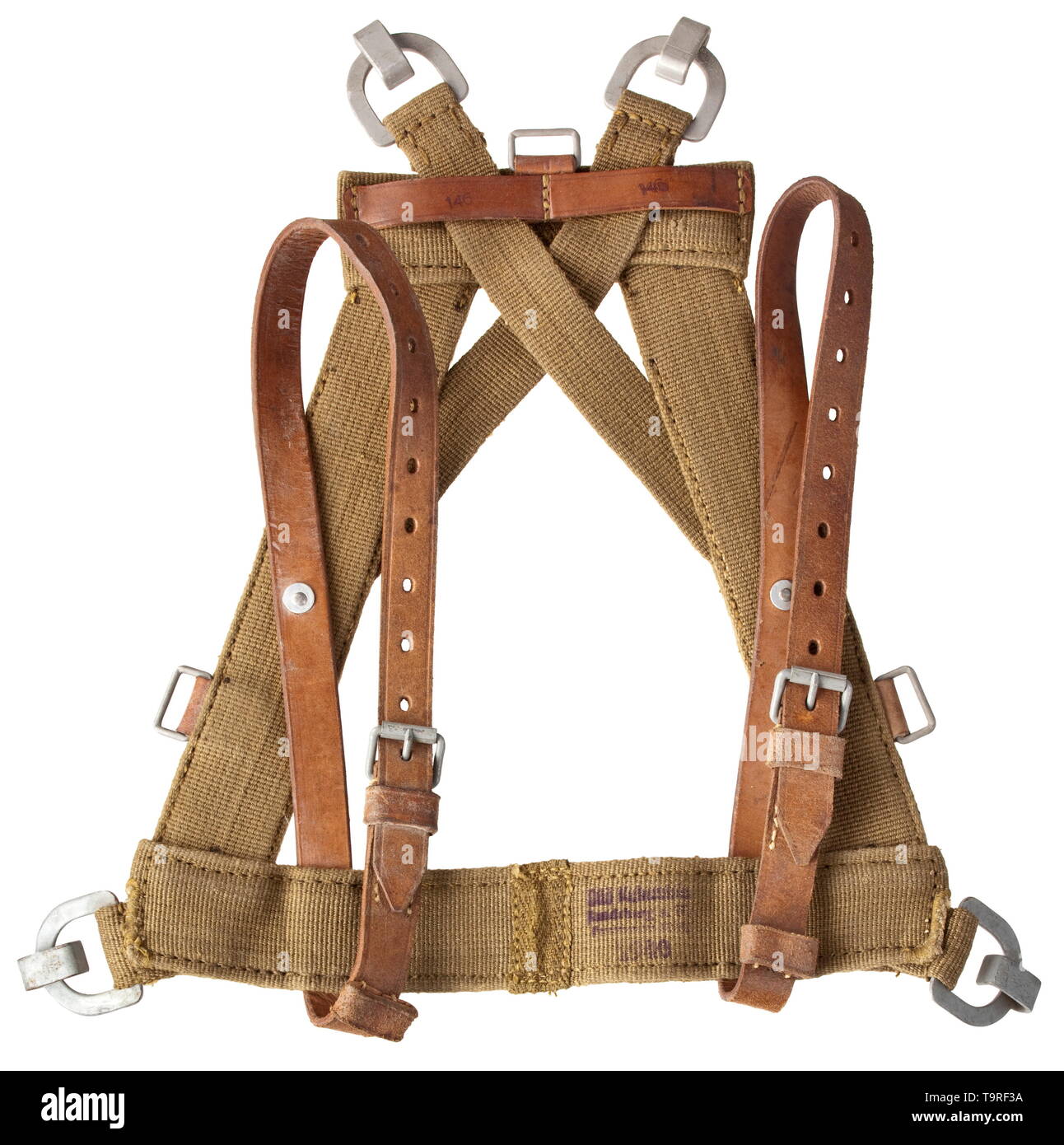 An A-frame for infantry combat baggage early issue from 1940 historic ...