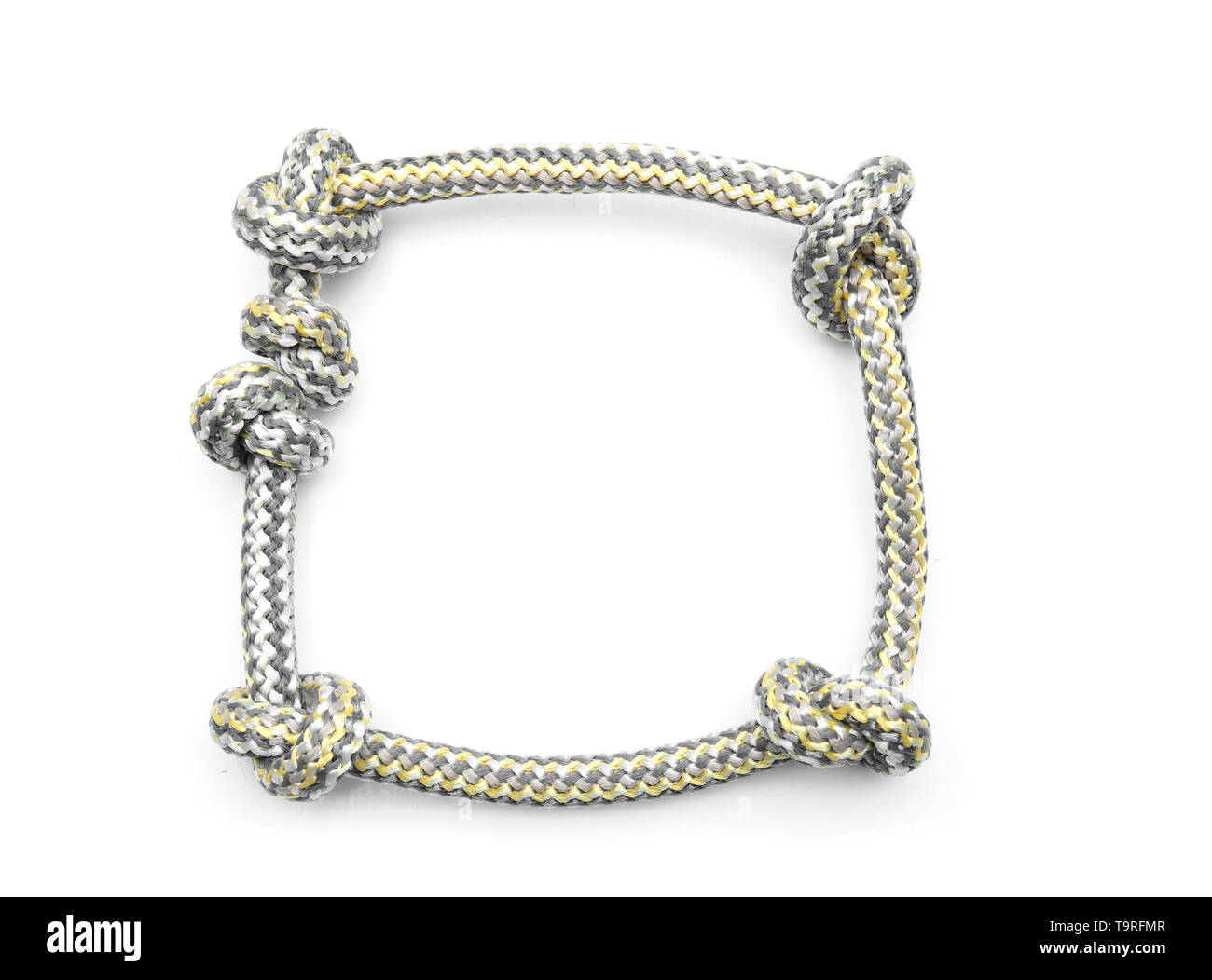 Rope knot frame square hi-res stock photography and images - Alamy