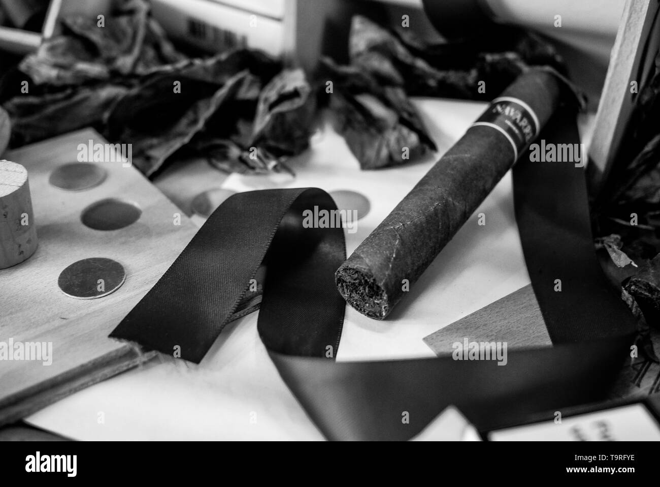 Fabric of the pyrenees Black and White Stock Photos & Images - Alamy
