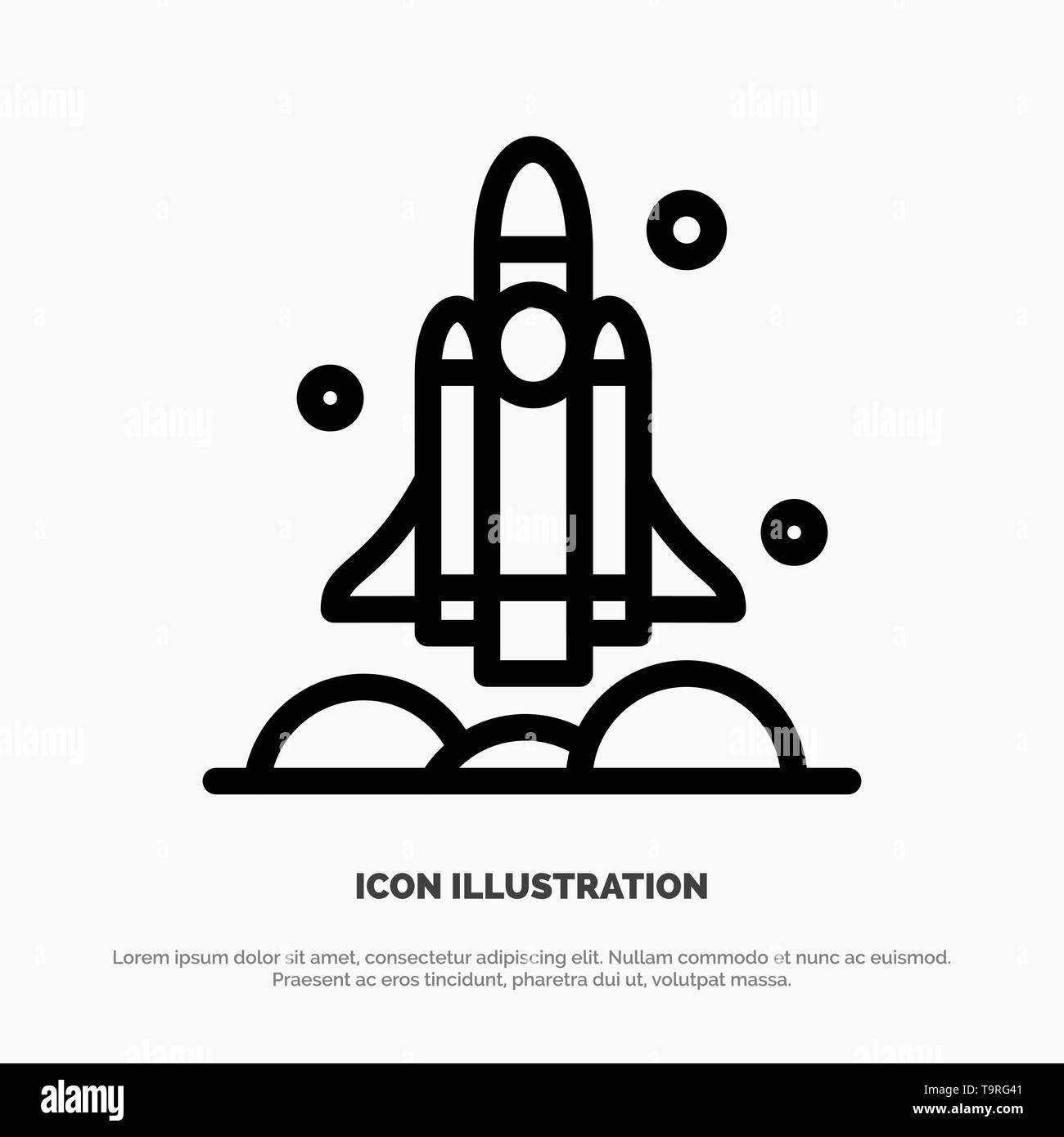 Launcher vector vectors hi-res stock photography and images - Alamy