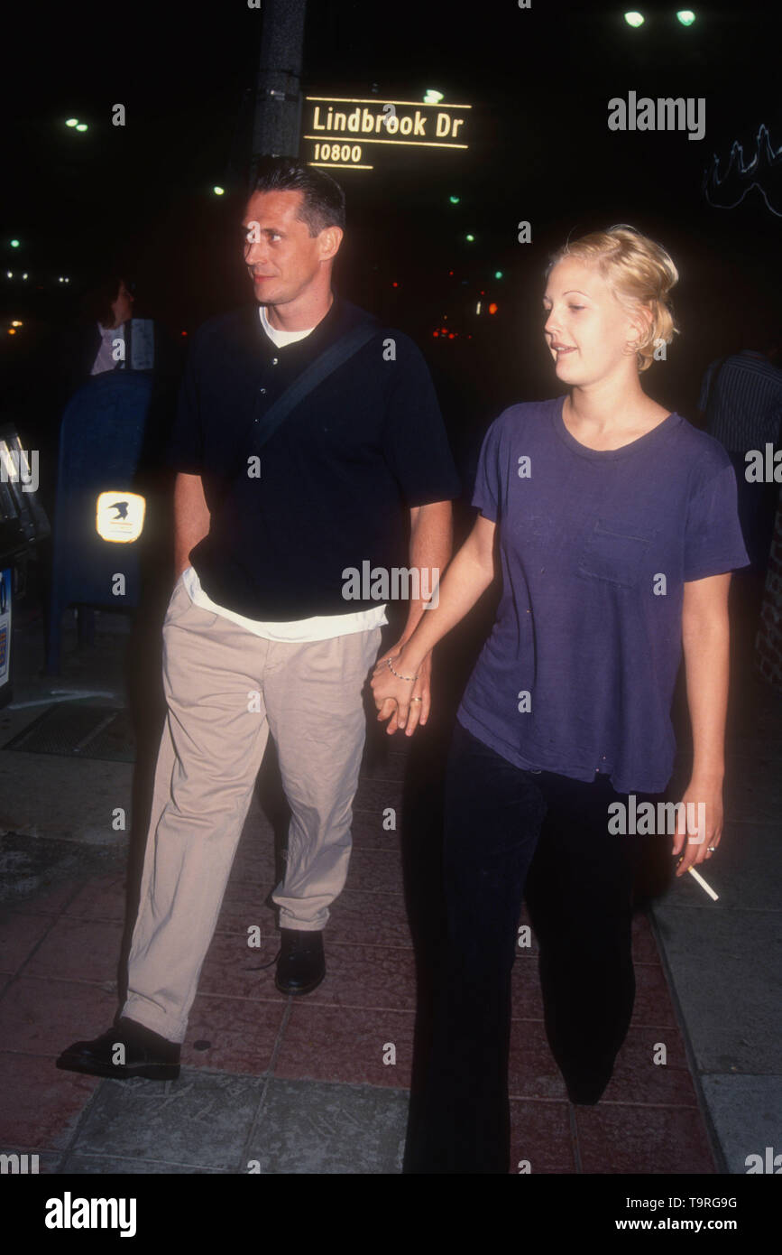 Los Angeles, California, USA 19th April 1994 Actress Drew Barrymore and ...