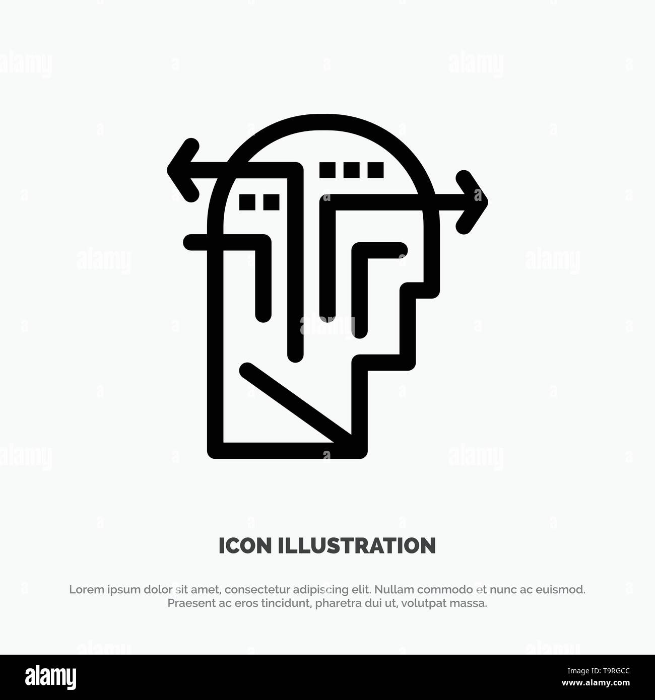 Thought strategy Stock Vector Images - Alamy