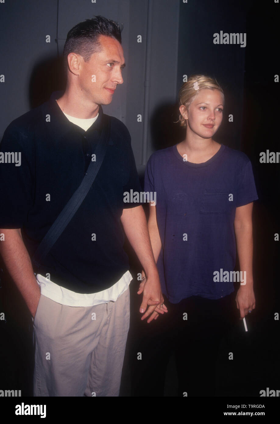 Los Angeles, California, USA 19th April 1994 Actress Drew Barrymore and ...