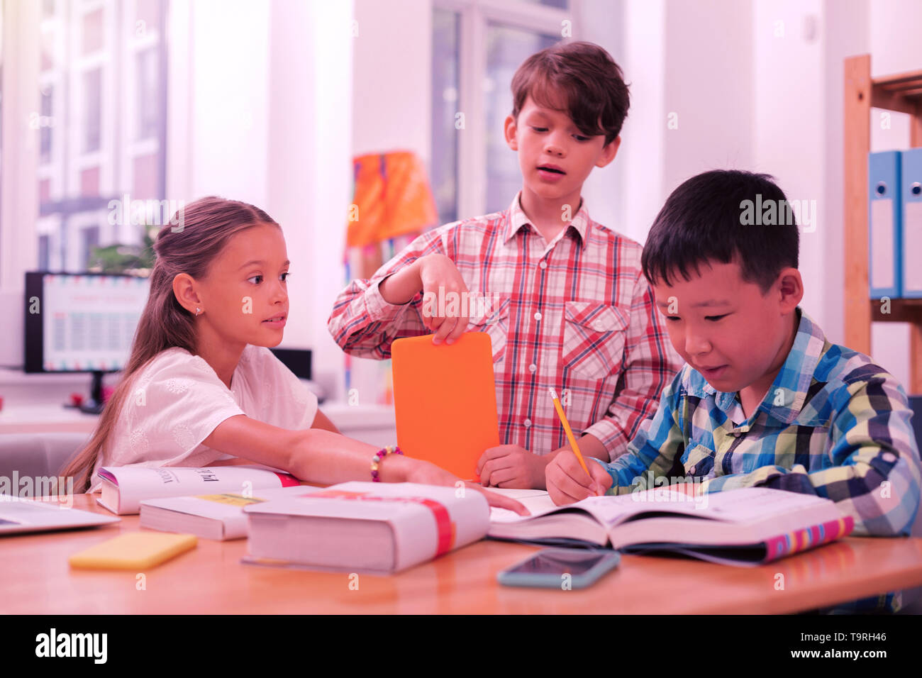 Classwork book hi-res stock photography and images - Alamy