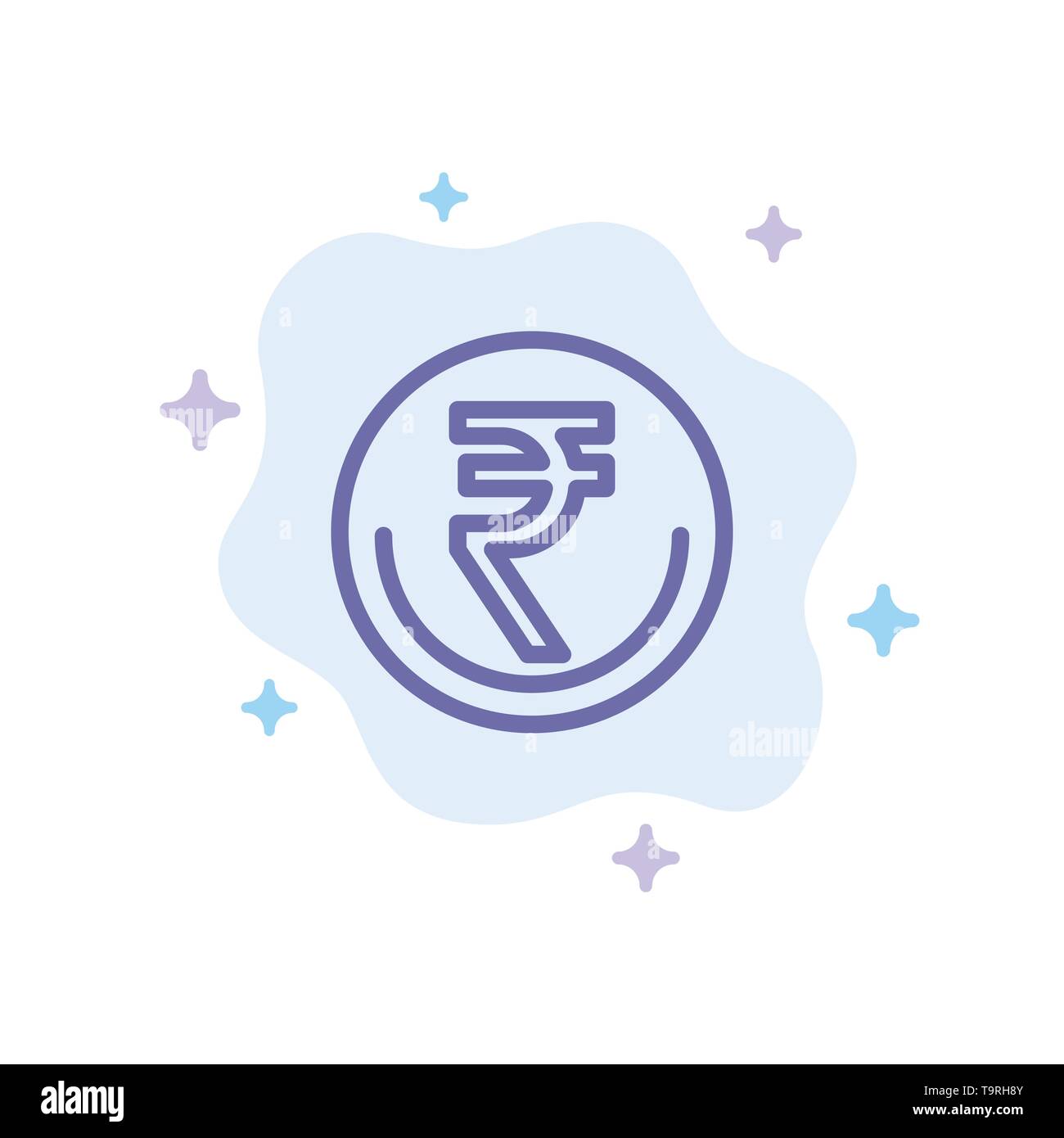 Indian rupee icon vector vectors hi-res stock photography and images ...