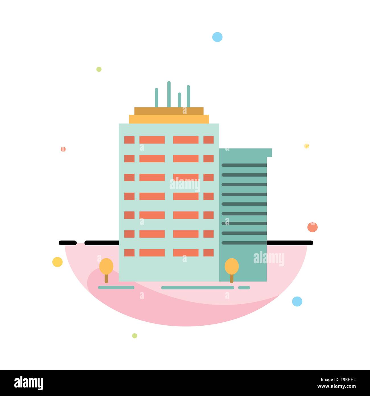 New york apartment building top Cut Out Stock Images & Pictures - Alamy