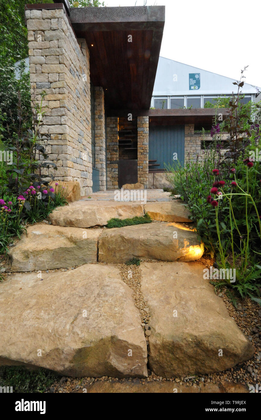 The Warner’s Distillery Garden (designed by Helen Elks-Smith), one of ...