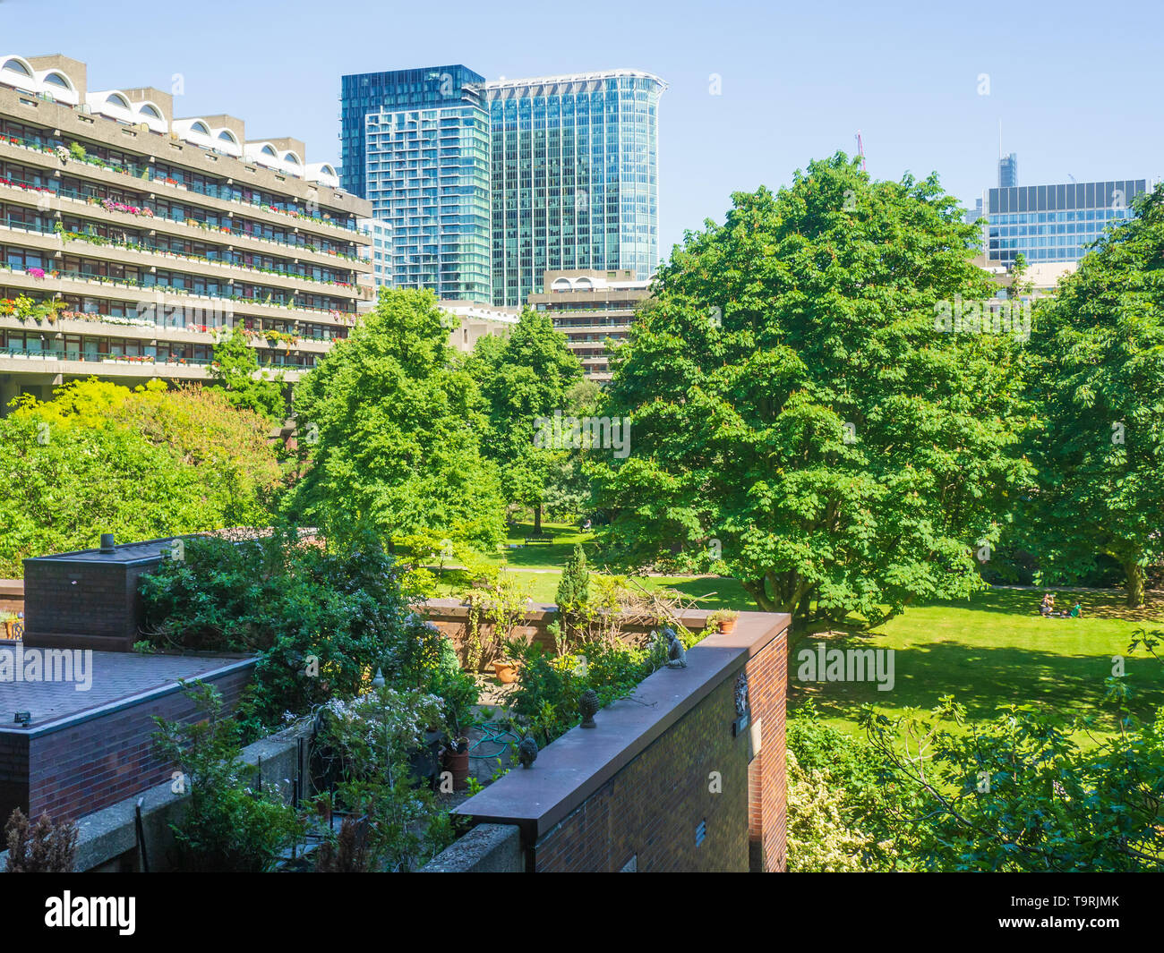 View of the Barbican Centre in London which is one of the most popular ...