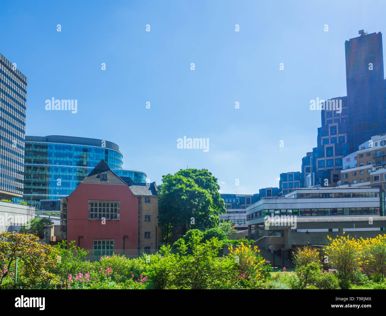 View of the Barbican Centre in London which is one of the most popular ...