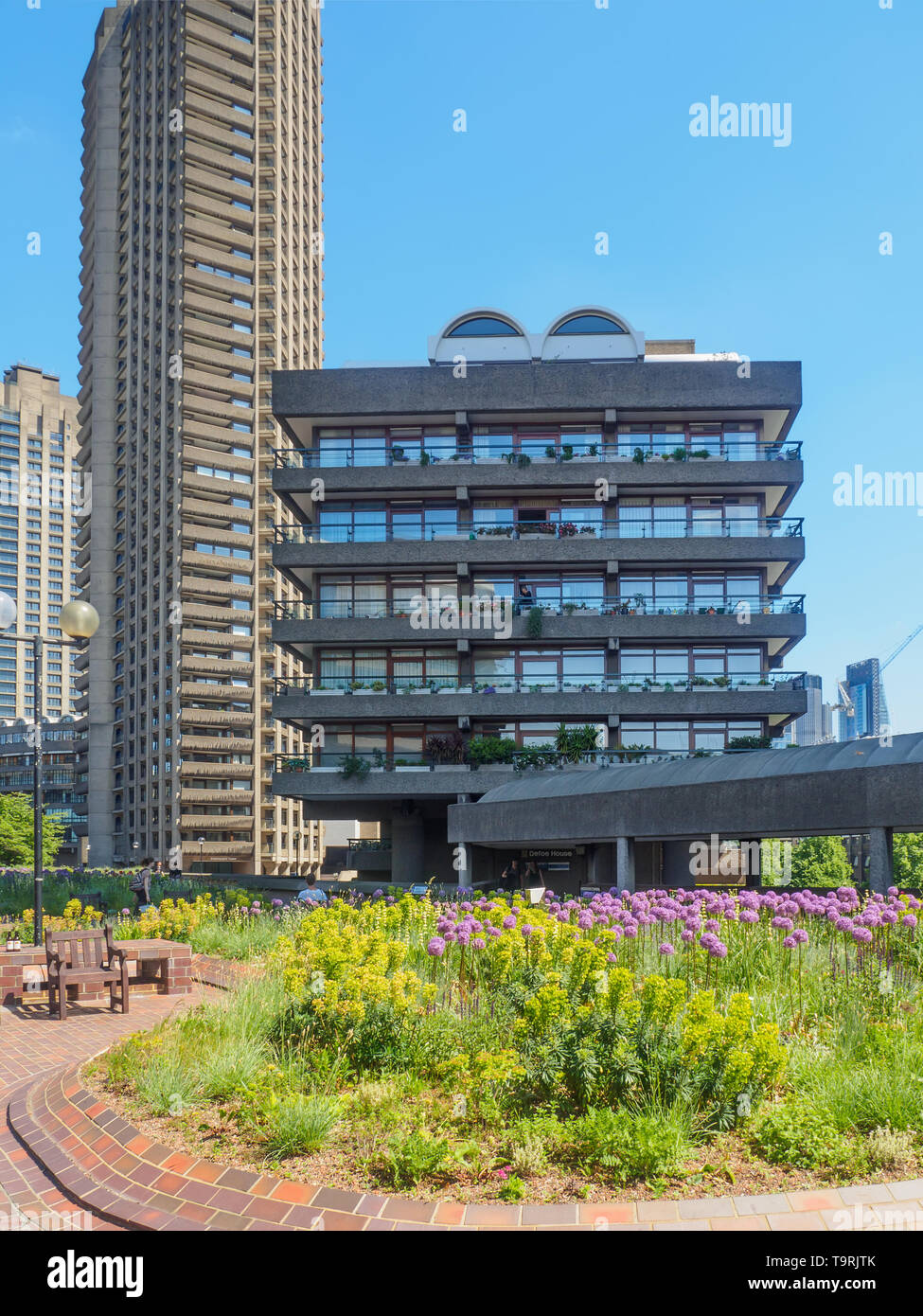View of the Barbican Centre in London which is one of the most popular ...