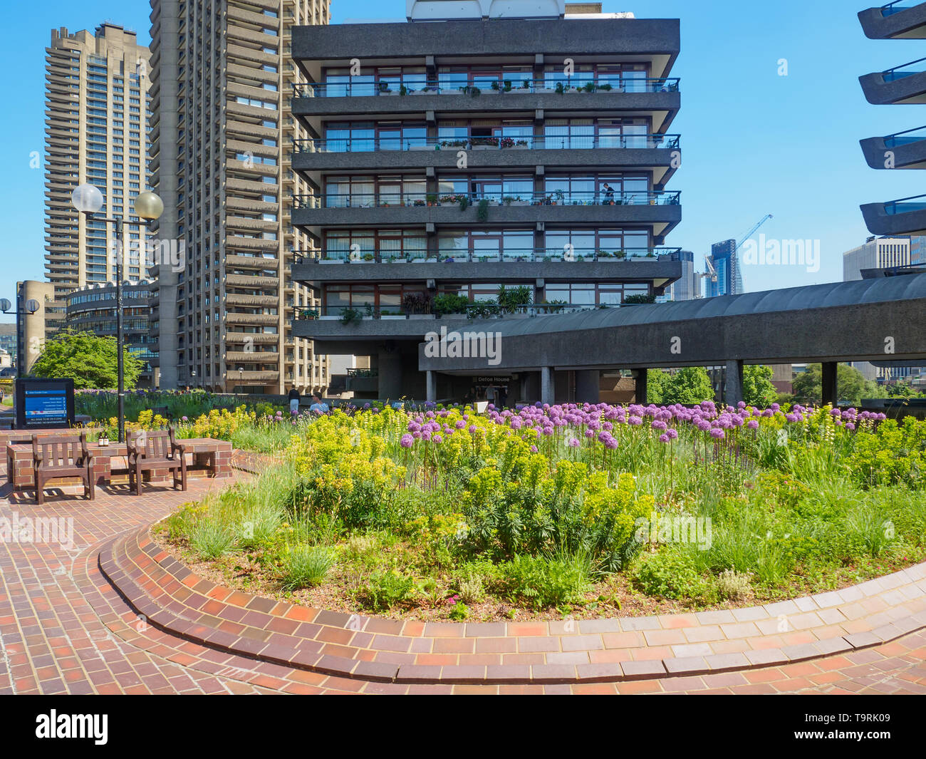 View of the Barbican Centre in London which is one of the most popular ...