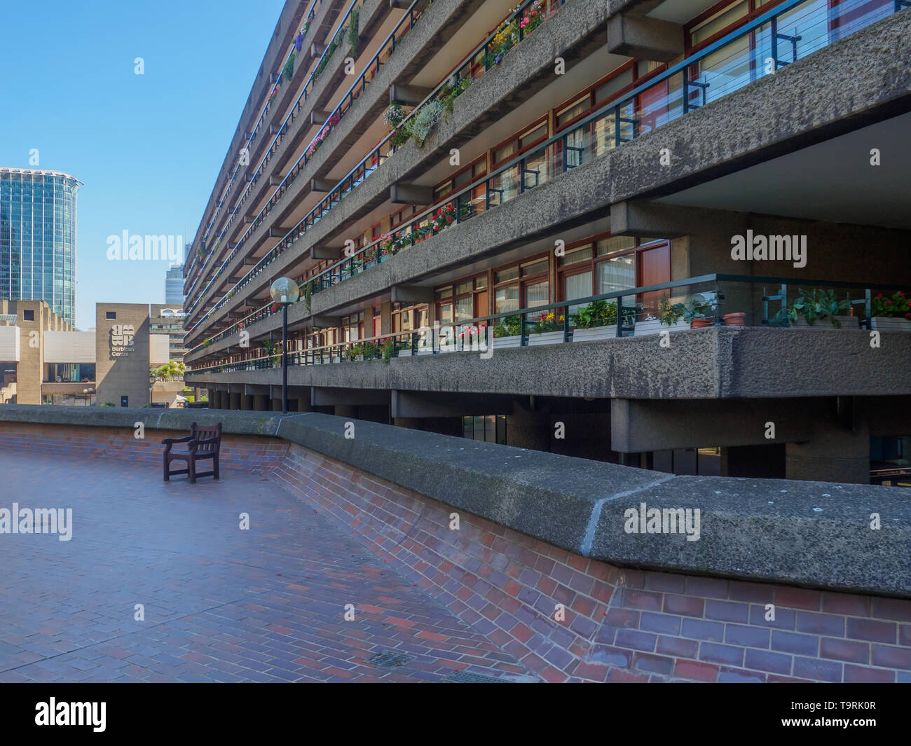 View of the Barbican Centre in London which is one of the most popular ...