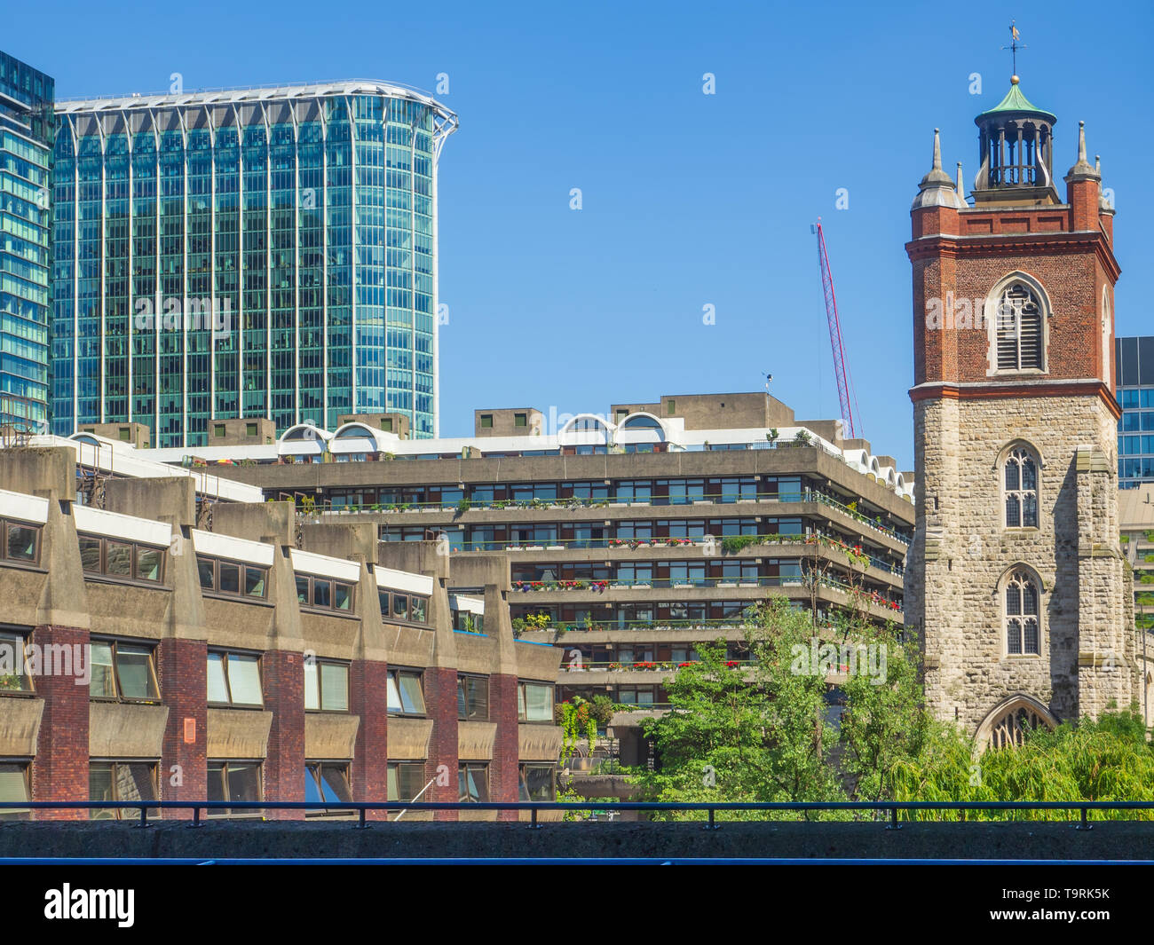 View of the Barbican Centre in London which is one of the most popular ...