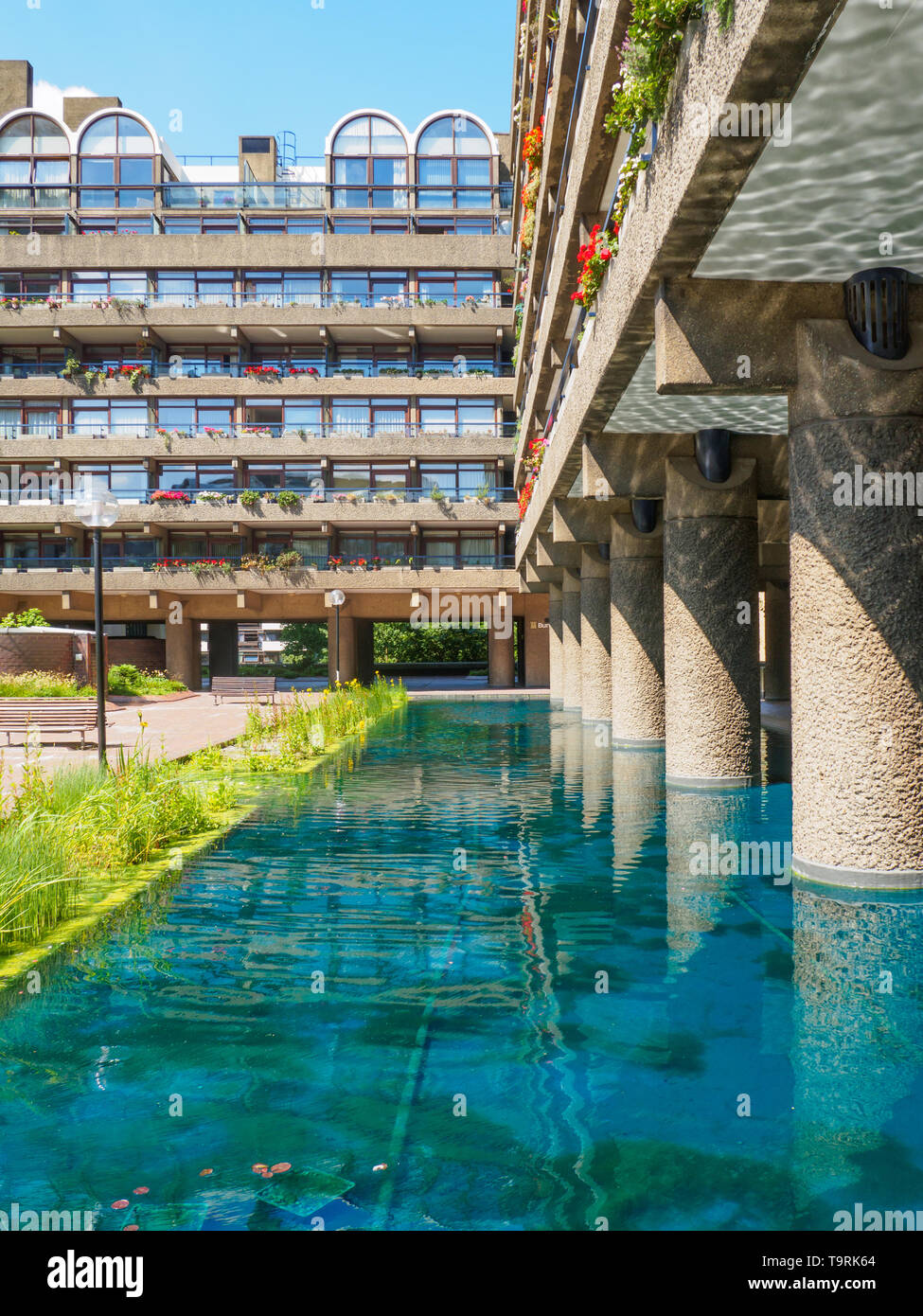 View of the Barbican Centre in London which is one of the most popular ...