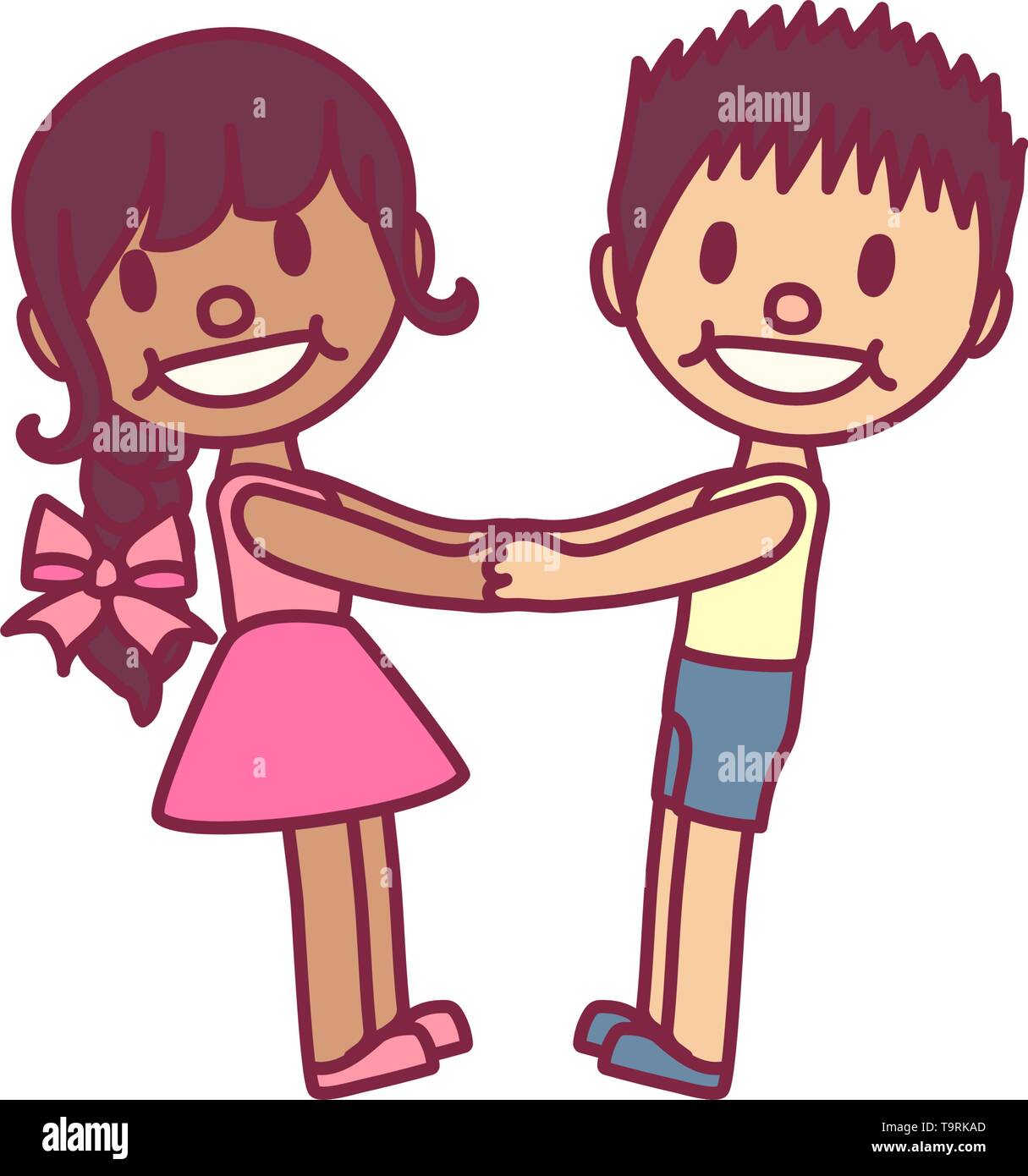 Kids team party Stock Vector Images - Alamy