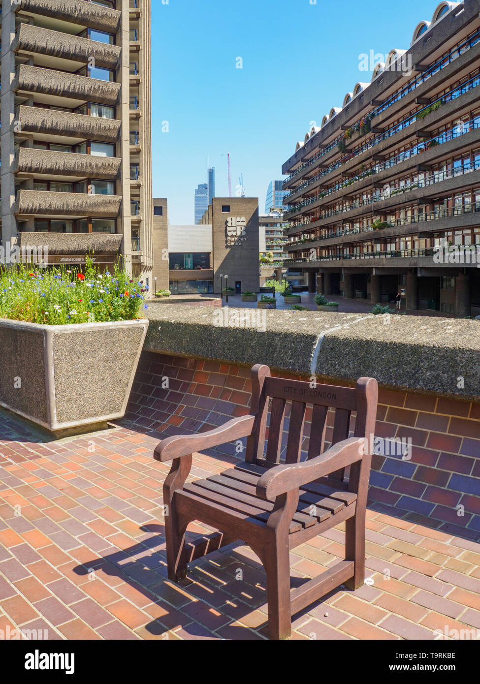 View of the Barbican Centre in London which is one of the most popular ...