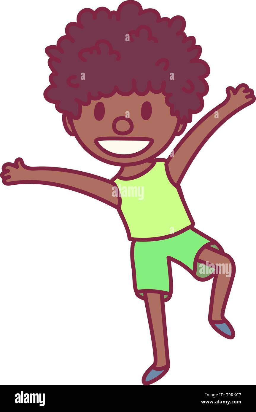 Child hand at head school Stock Vector Images - Alamy