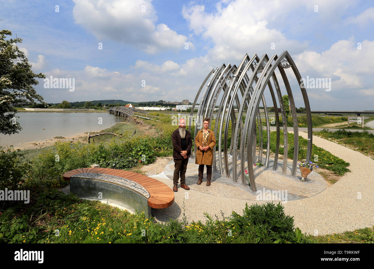 Local artists, husband and wife Jane Fordham and David Parfitt, unveil ...