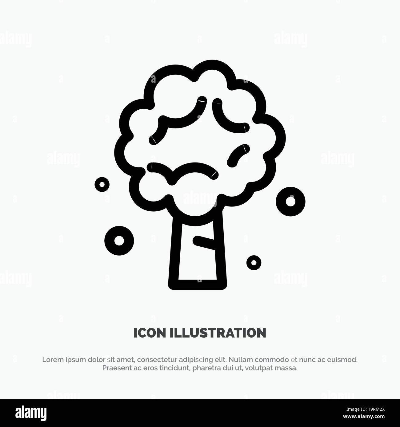 Apple tree line art hi-res stock photography and images - Alamy