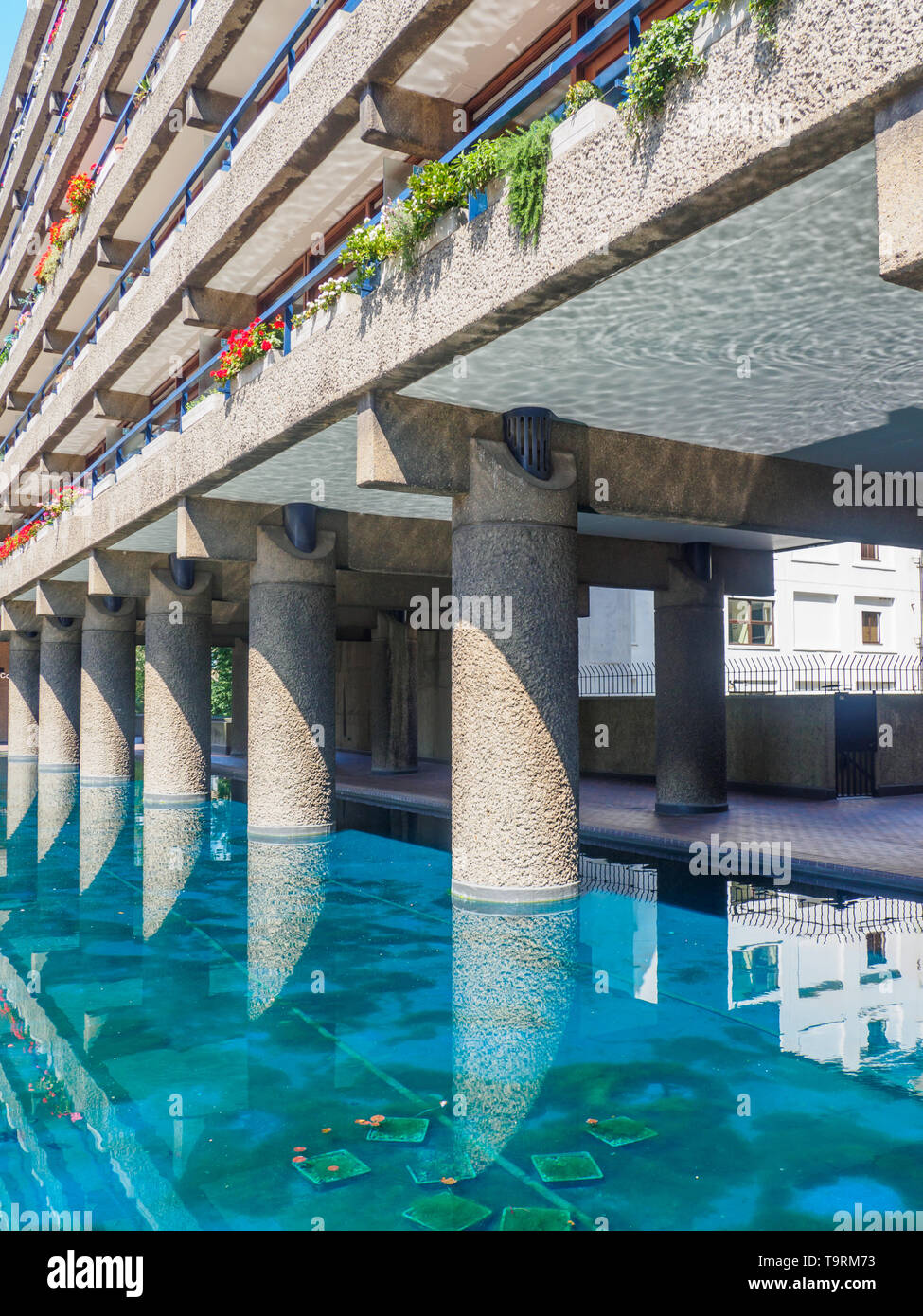 View of the Barbican Centre in London which is one of the most popular ...