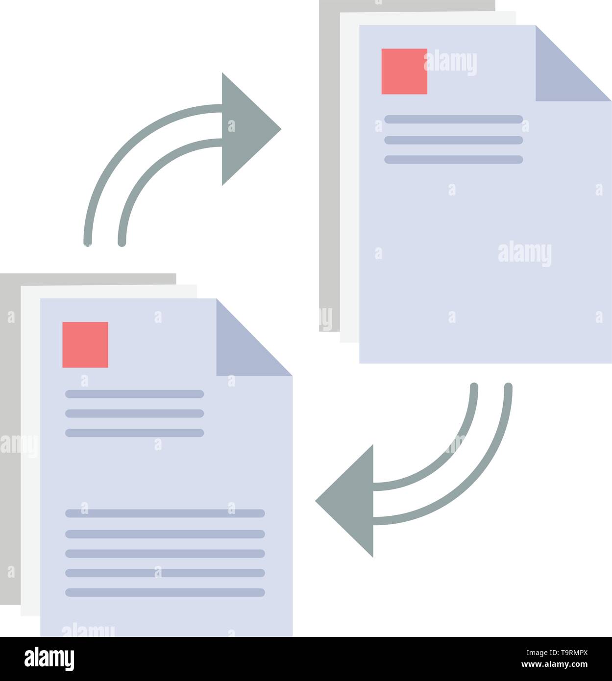 File sharing vector vectors hi-res stock photography and images - Alamy