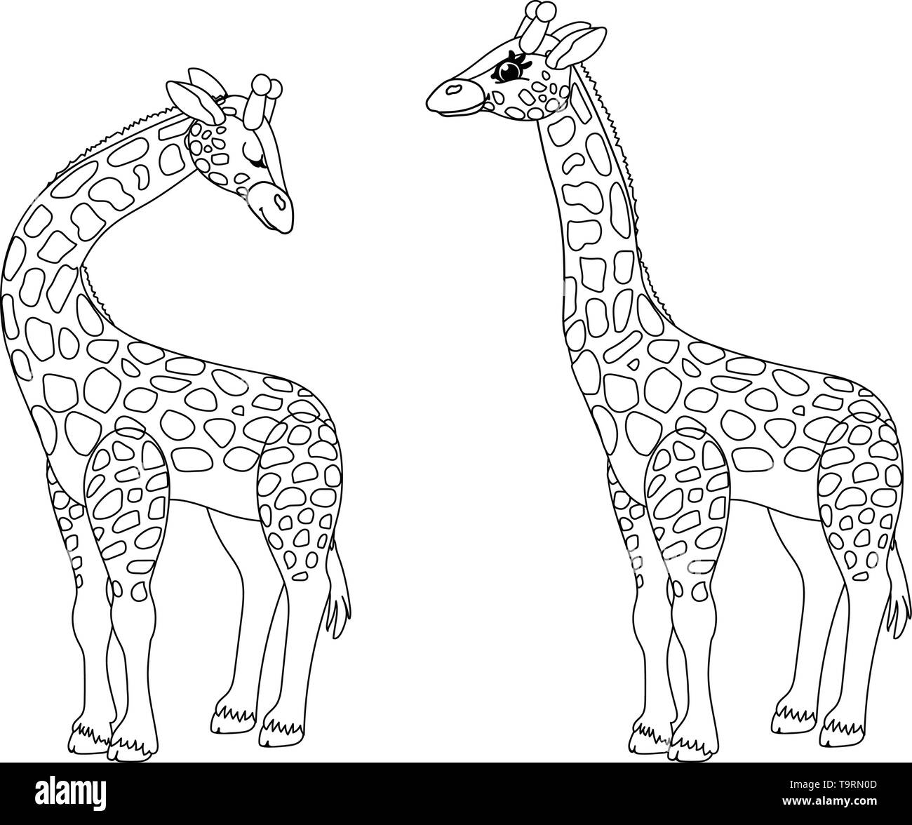 Giraffe Clipart Outline