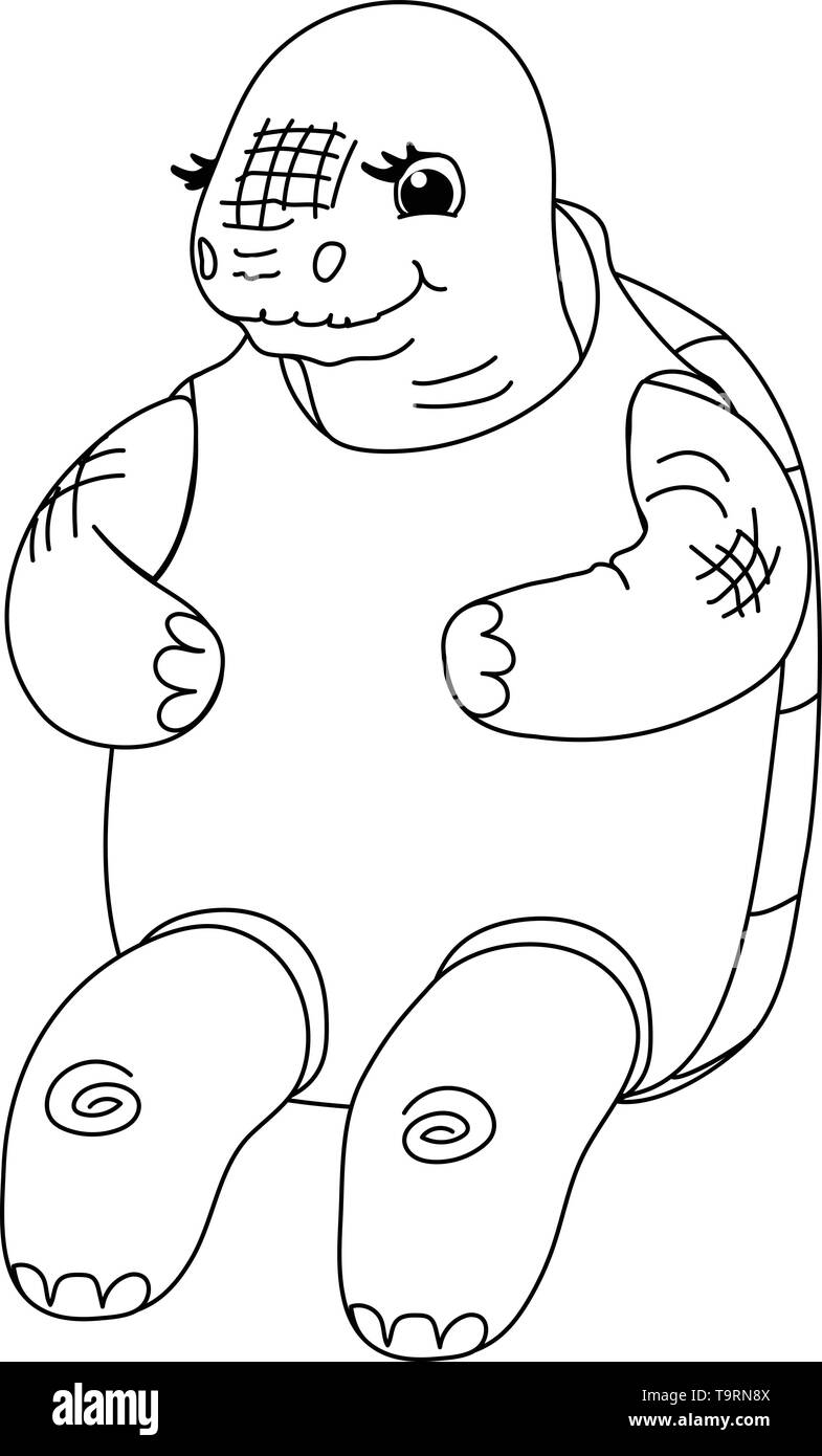 Old turtle vector hi-res stock photography and images - Alamy