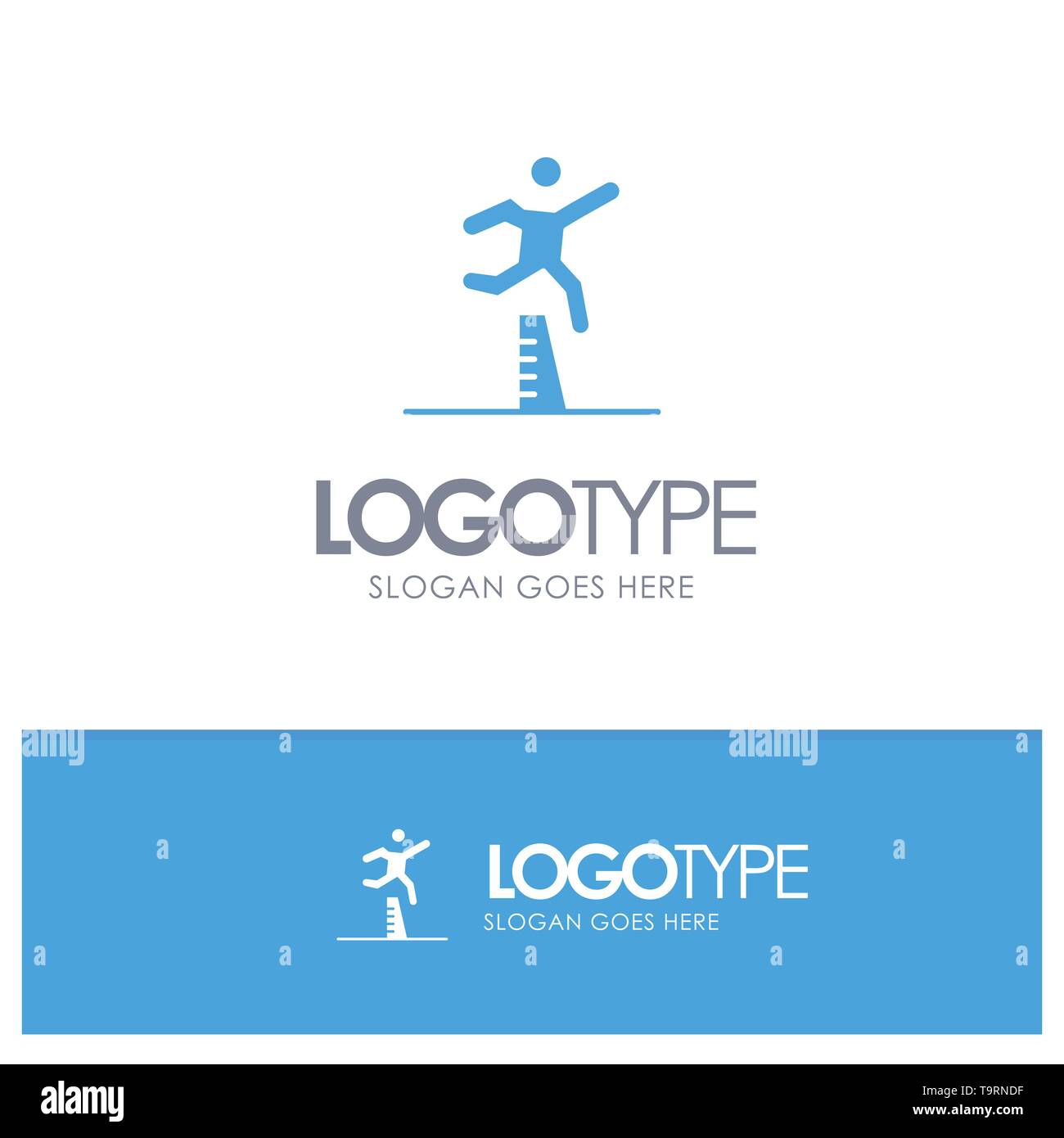 Female athlete sprinting stadium Stock Vector Images - Alamy