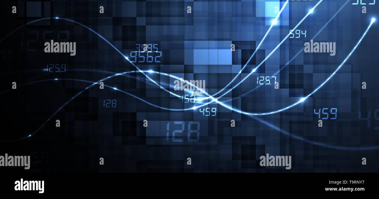 science futuristic internet high computer technology business ...