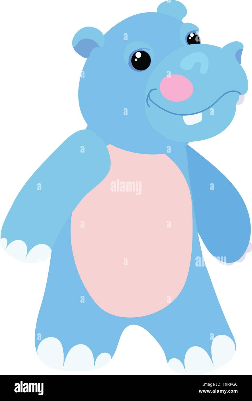 Illustration clipart animal hippopotamus hi-res stock photography and ...