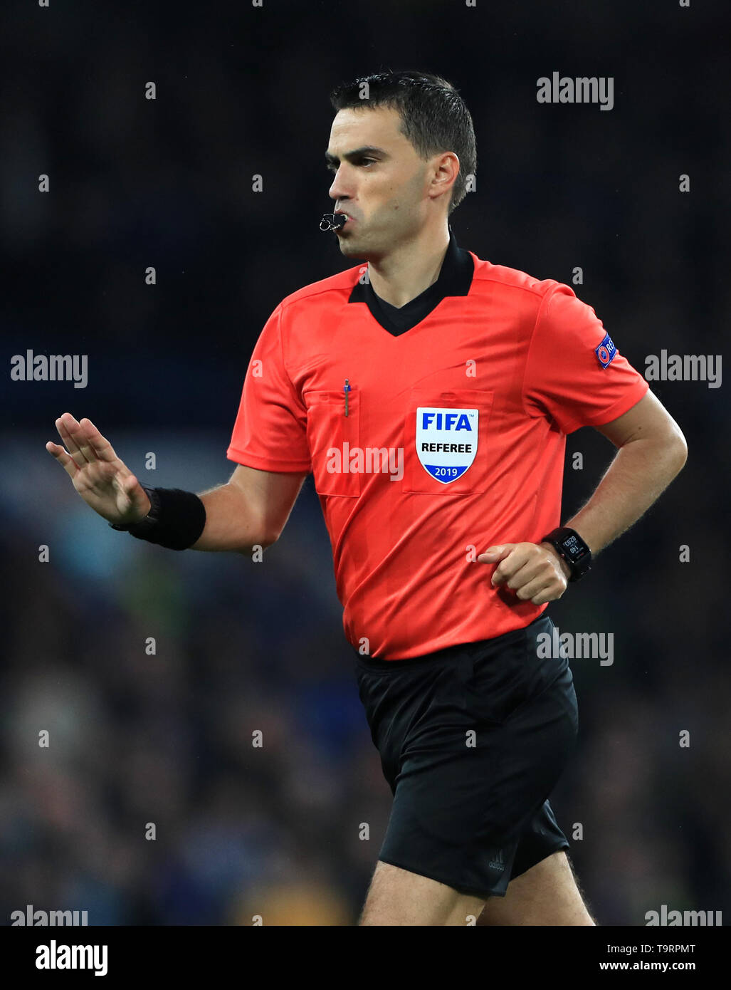 Match referee Ovidiu Alin Hategan Stock Photo - Alamy
