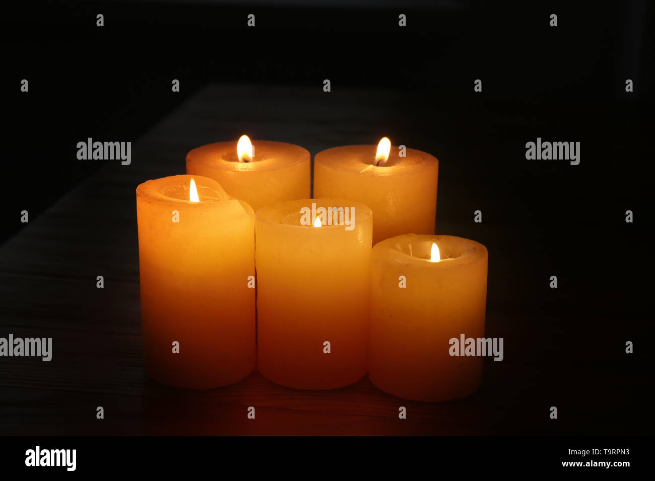 Many lights in darkness hi-res stock photography and images - Alamy