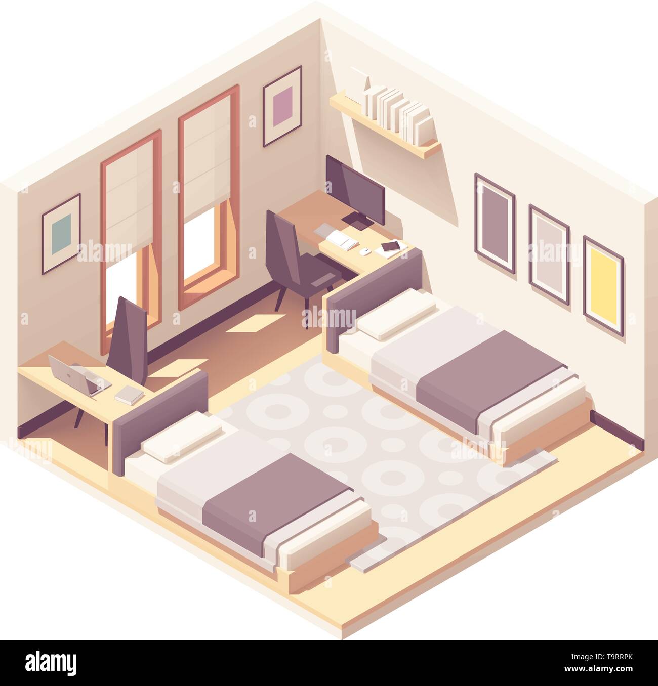 Room Stock Vector Images - Alamy