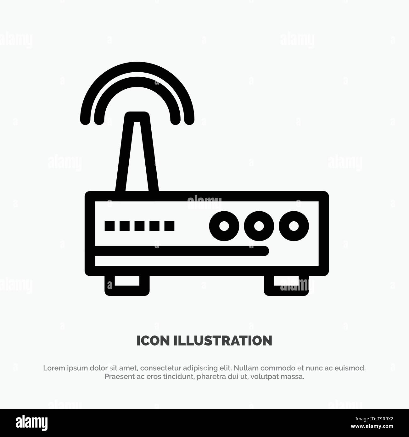 Radar device Stock Vector Images - Alamy