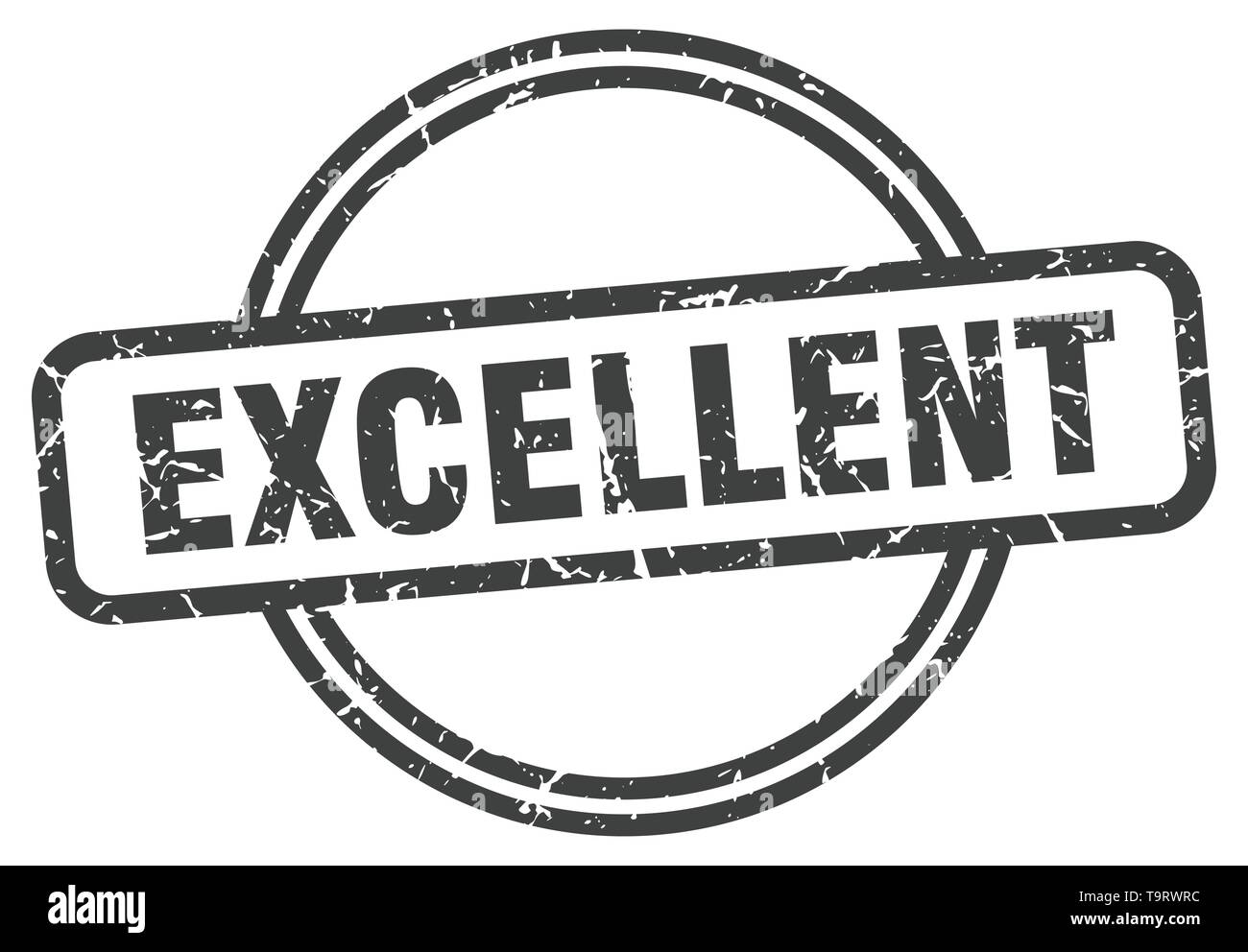 Excellent vintage stamp sign Black and White Stock Photos & Images - Alamy