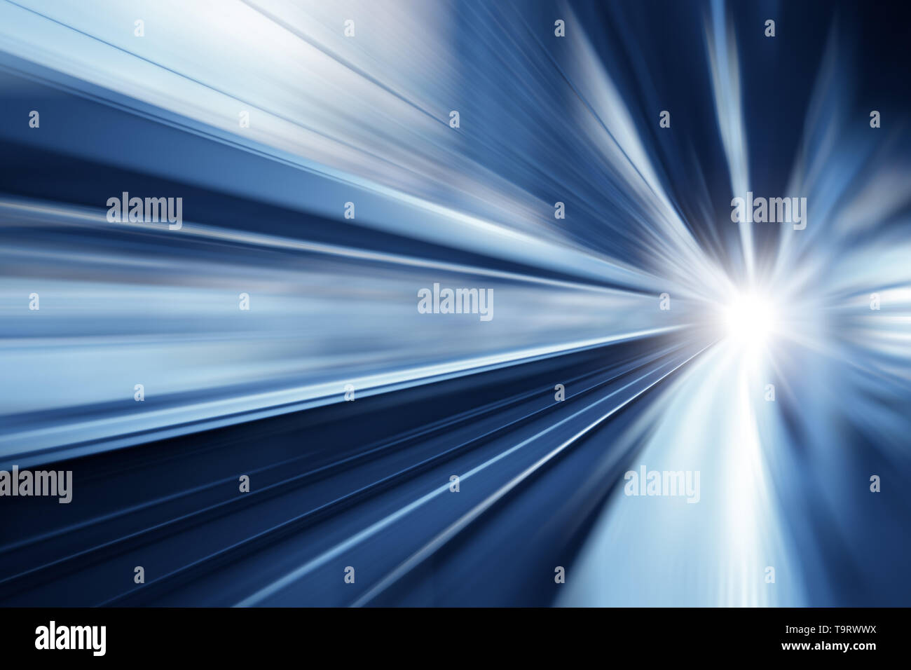 High speed business and technology concept, Acceleration super fast ...