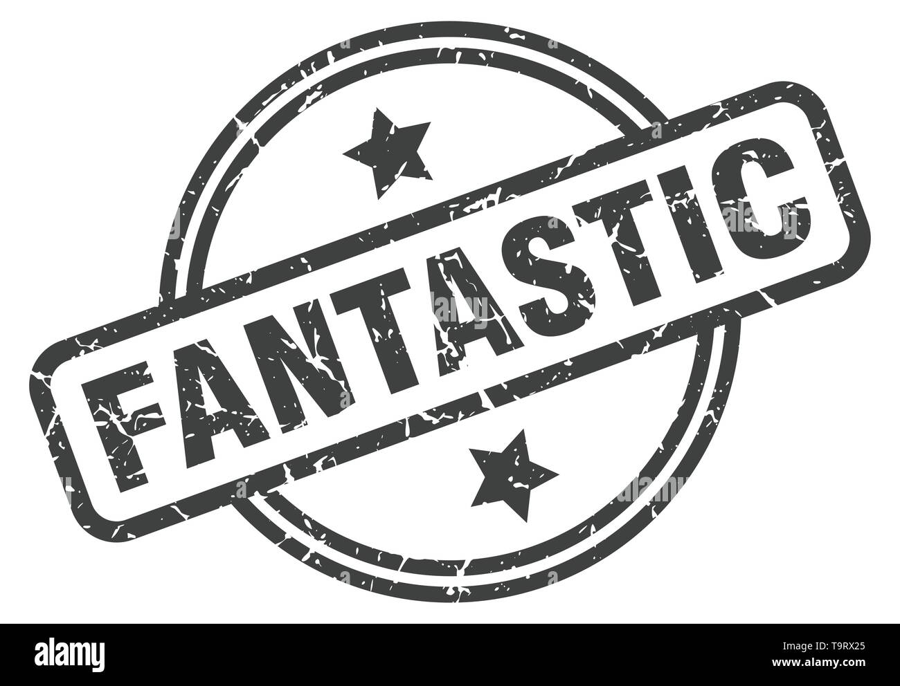 fantastic stamp isolated on white Stock Vector Image & Art - Alamy