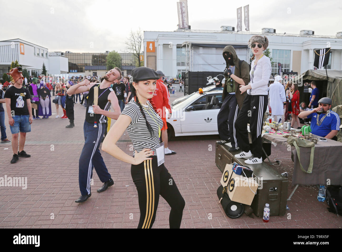 Gopnik, a historical reenactment group inspired by the Russian post ...
