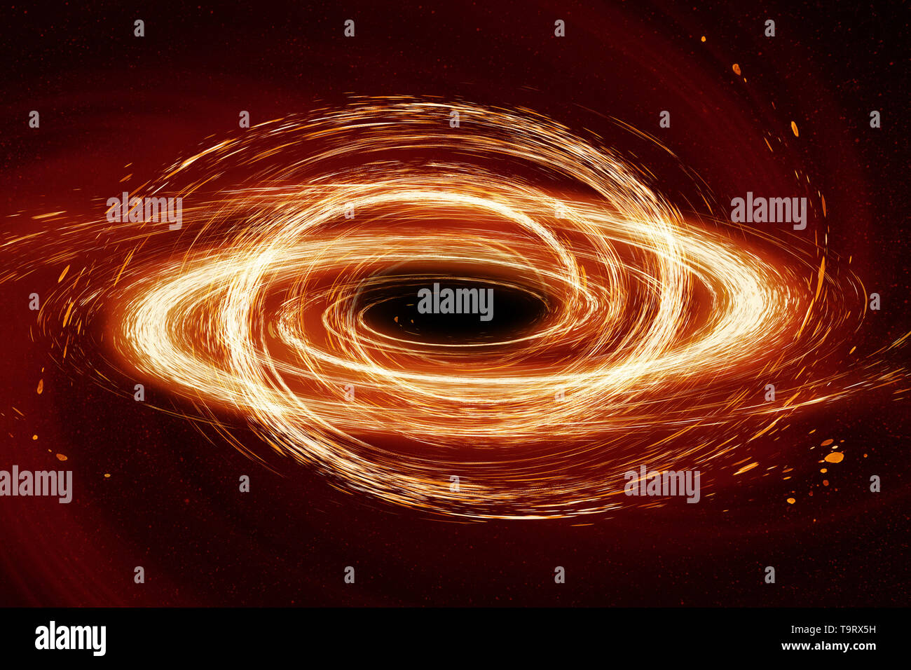 Black hole hi-res stock photography and images - Alamy